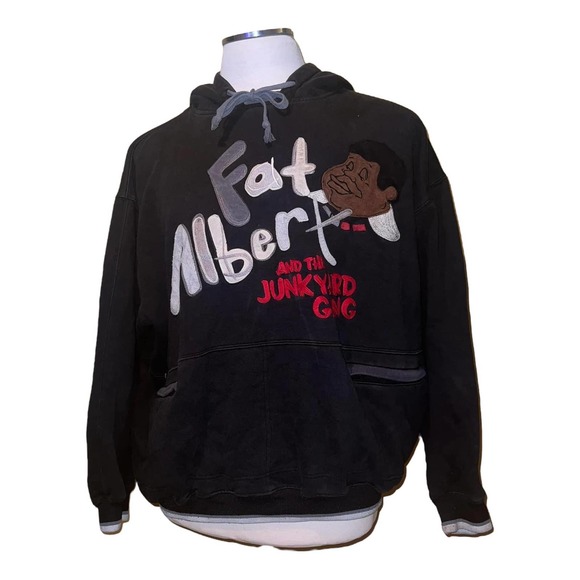 FUBU | Shirts | Platinum Fubu Vintage Fat Albert Hoodie Sweatshirt Size ...